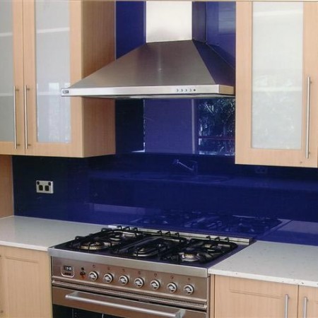 Painted Glass Backsplash Image Gallery | See our Glass Paint Results ...